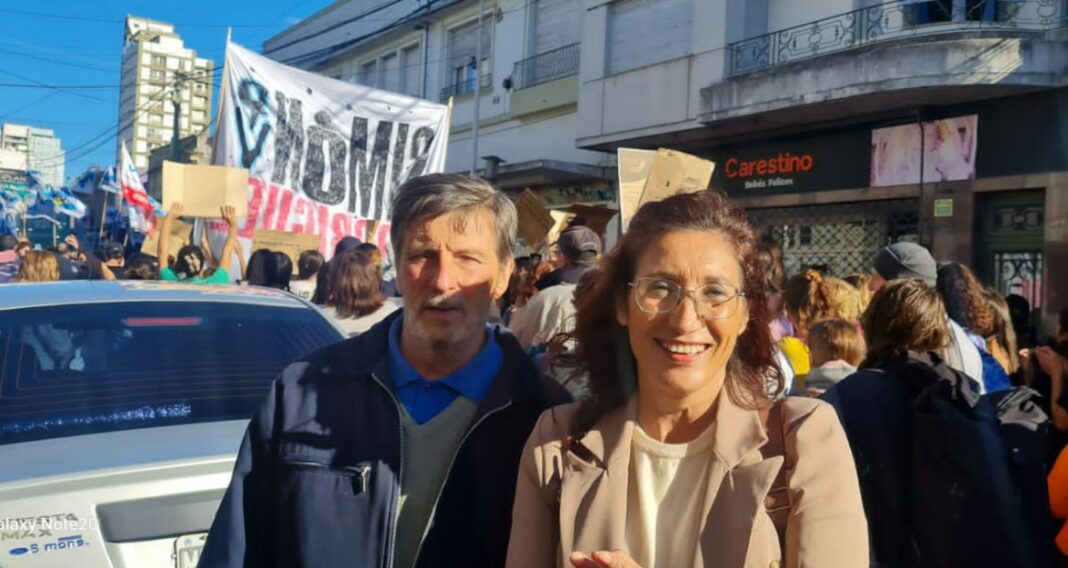 María Lamarche: “marchamos en defensa al intento de desfinanciamiento y ...